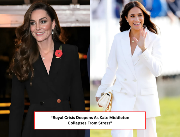 Royal Crisis Deepens As Kate Middleton Collapses From Stress - BookingsMe