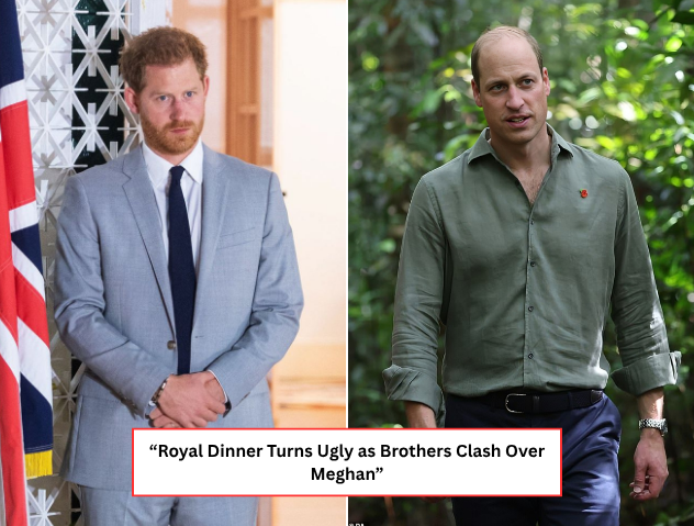 Royal Dinner Turns Ugly As Brothers Clash Over Meghan - BookingsMe